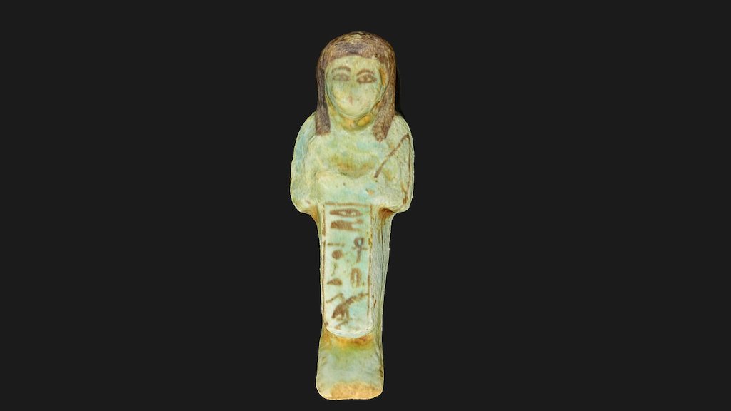 shabti - 3D model by glasgowmuseums [1146b2e] - Sketchfab