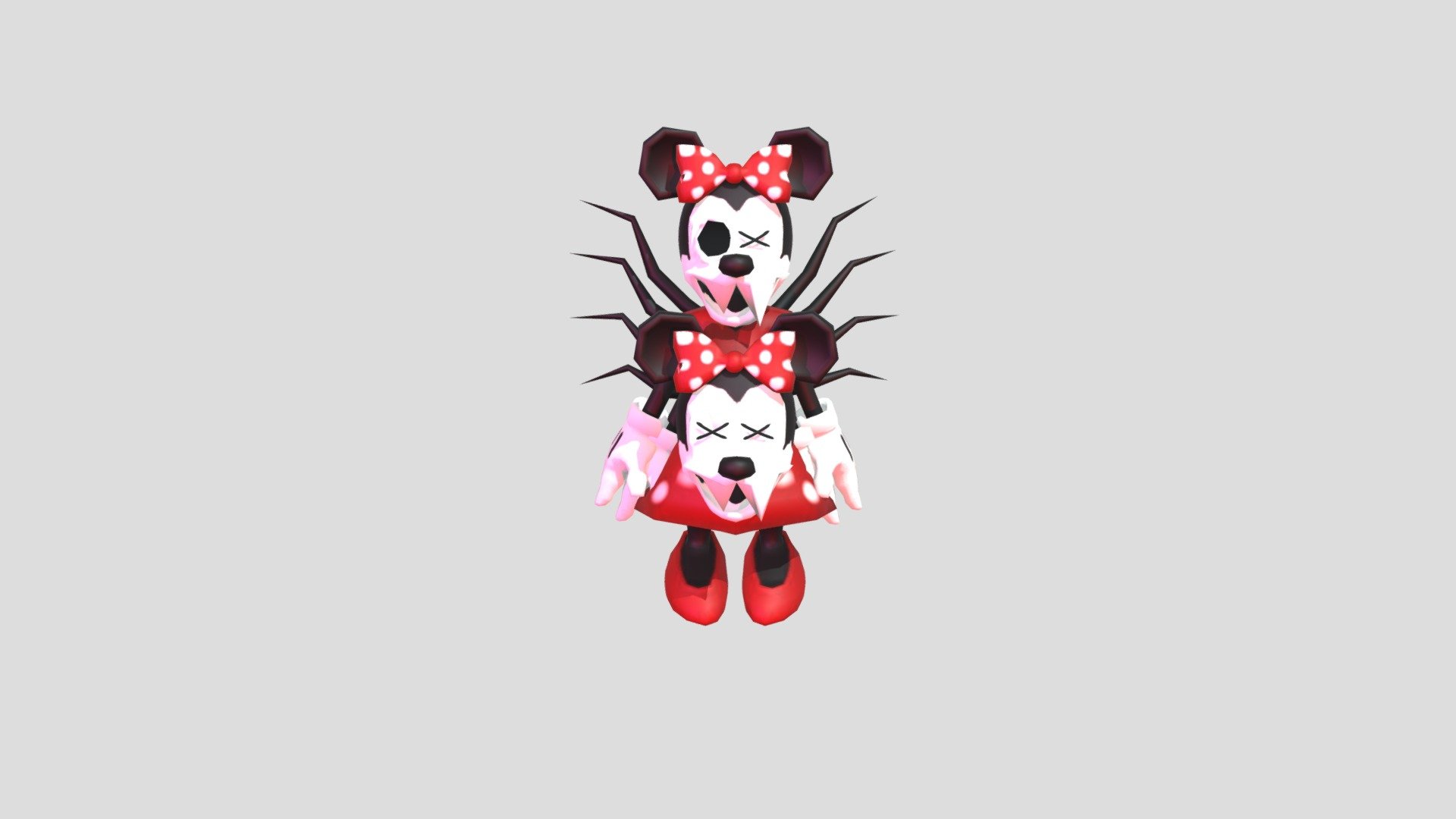 Pre- Rotting Minnie - Download Free 3D model by maximoifran8 [1147ada ...