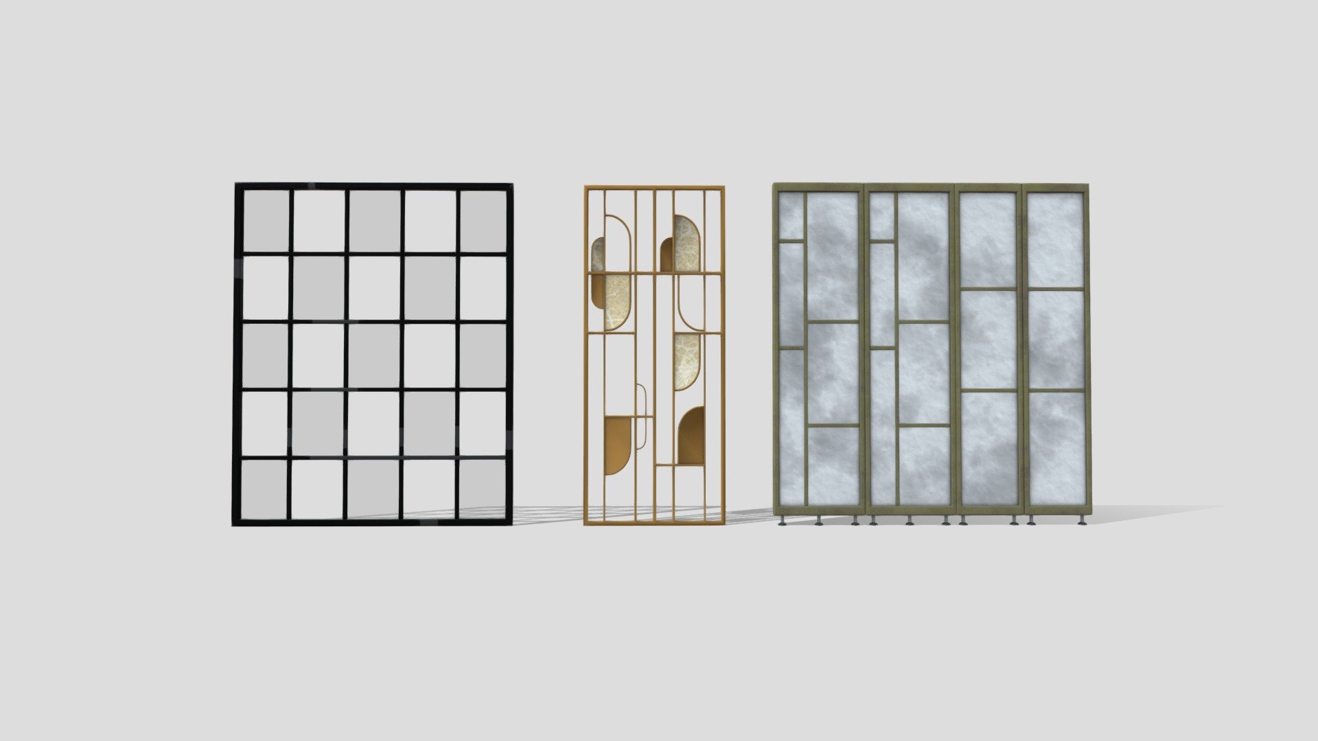 Partition wall - Buy Royalty Free 3D model by rebuilderai (@RebuilderAI ...
