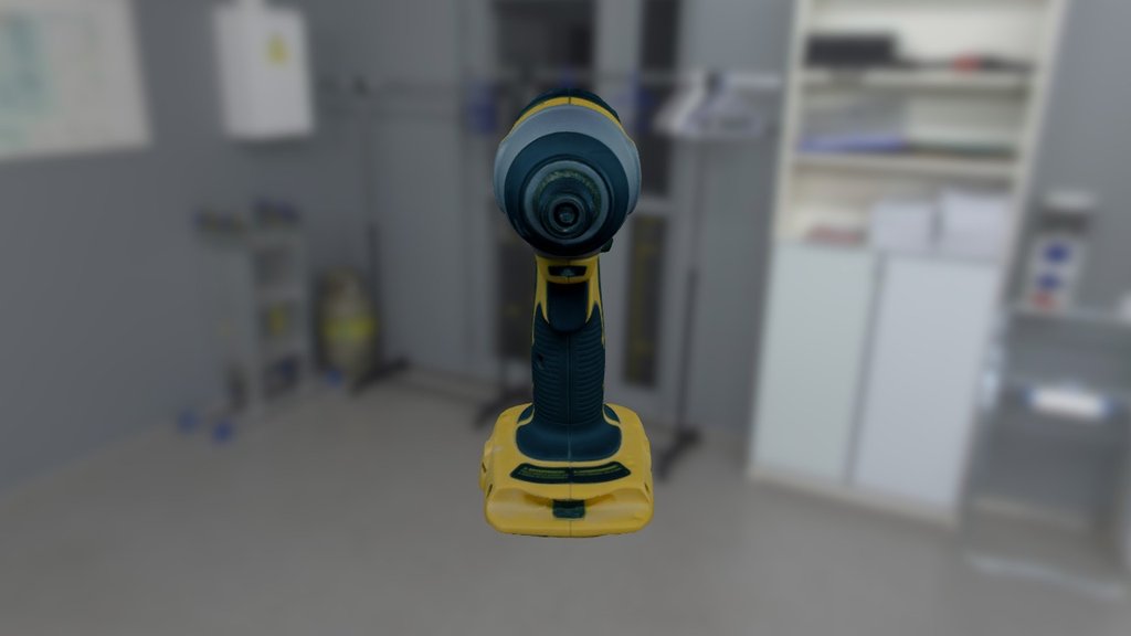 Dewalt Impact Driver - 3D model by BrenJDavis [1148896] - Sketchfab