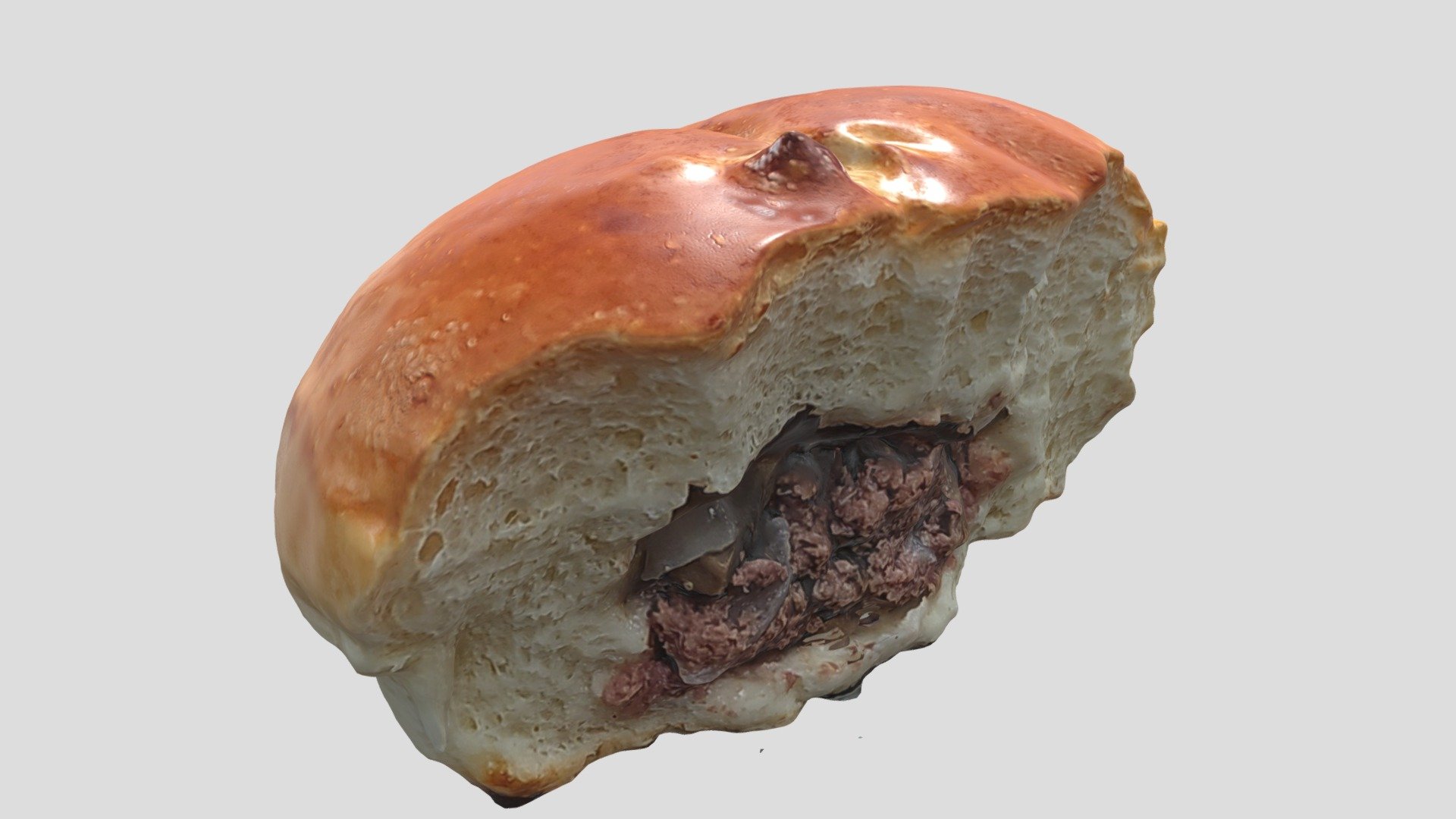 Half Beef Bun - 3D model by JBCGxCandyMan [1148a21] - Sketchfab