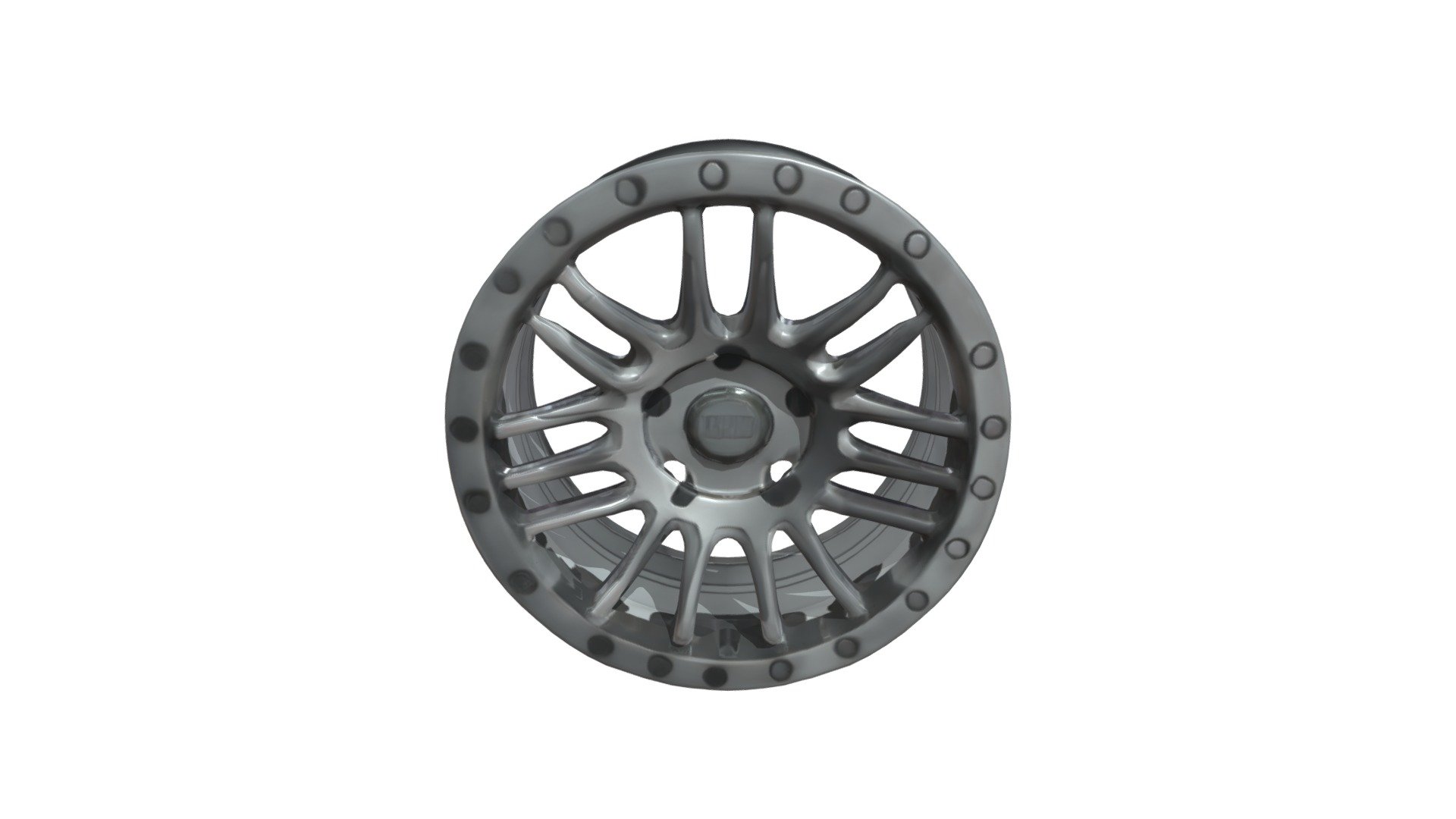 Rugged vehicle wheel rim with reinforced struct - 3D model by hajipour ...