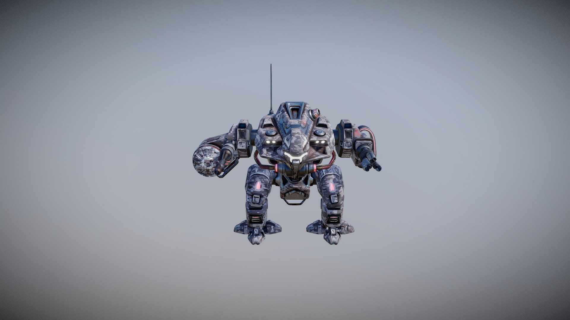 Mech Publish - Download Free 3D model by Pkai [1149e62] - Sketchfab