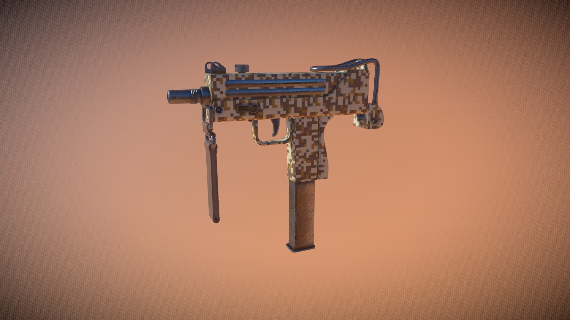 MAC-10 - Download Free 3D model by inheritan [114a1f7] - Sketchfab