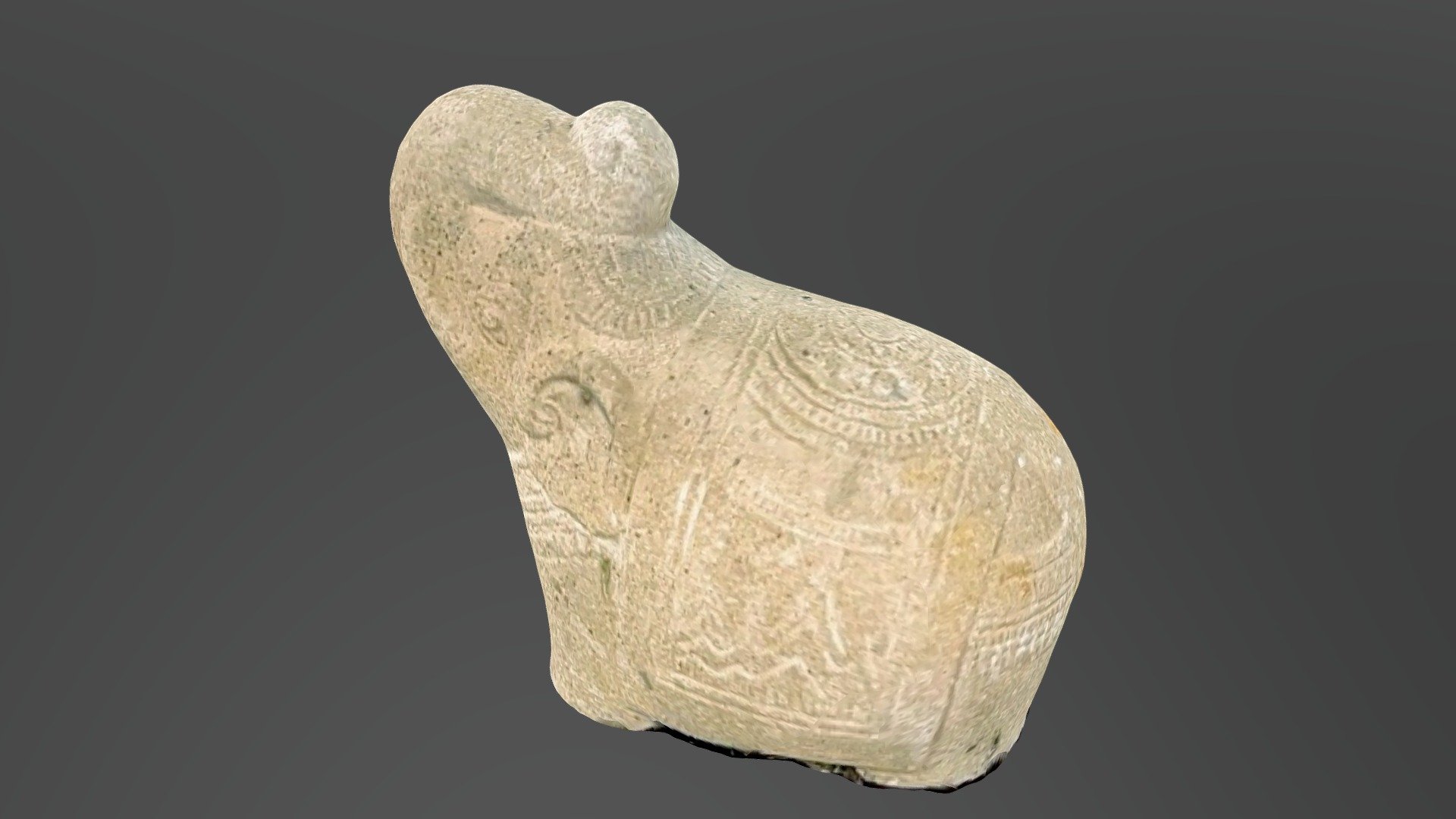 Sandstone Thai Elephant [Scaniverse LIDAR] - Download Free 3D model by ...
