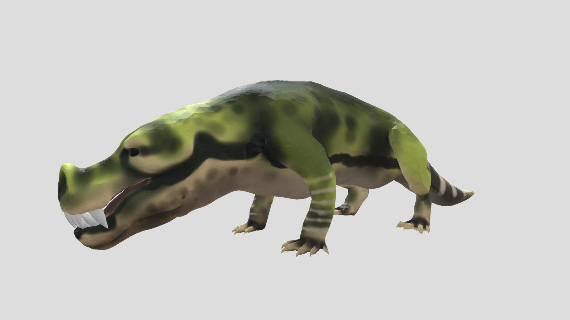 Anteosaurus synapsid - Download Free 3D model by Robert_the_whale ...