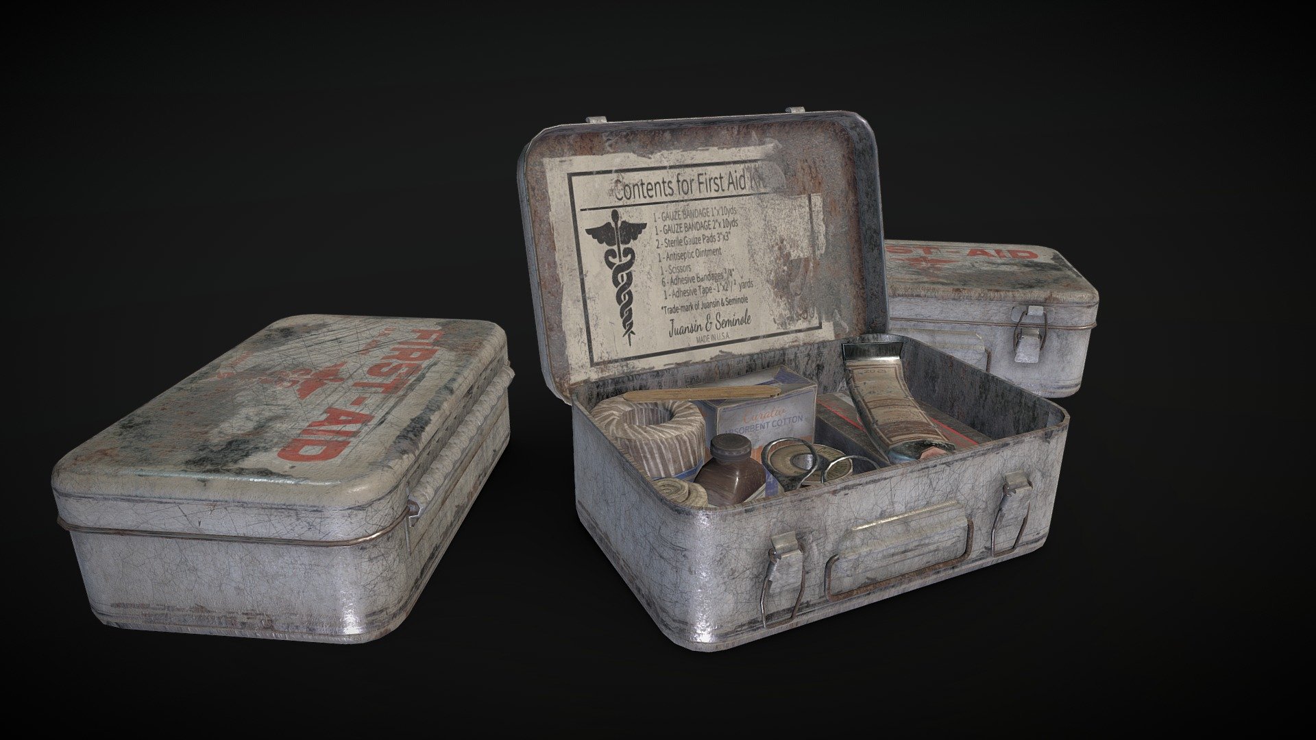 First Aid Kit - Download Free 3D model by aruspice (@vtomioka) [114f996 ...