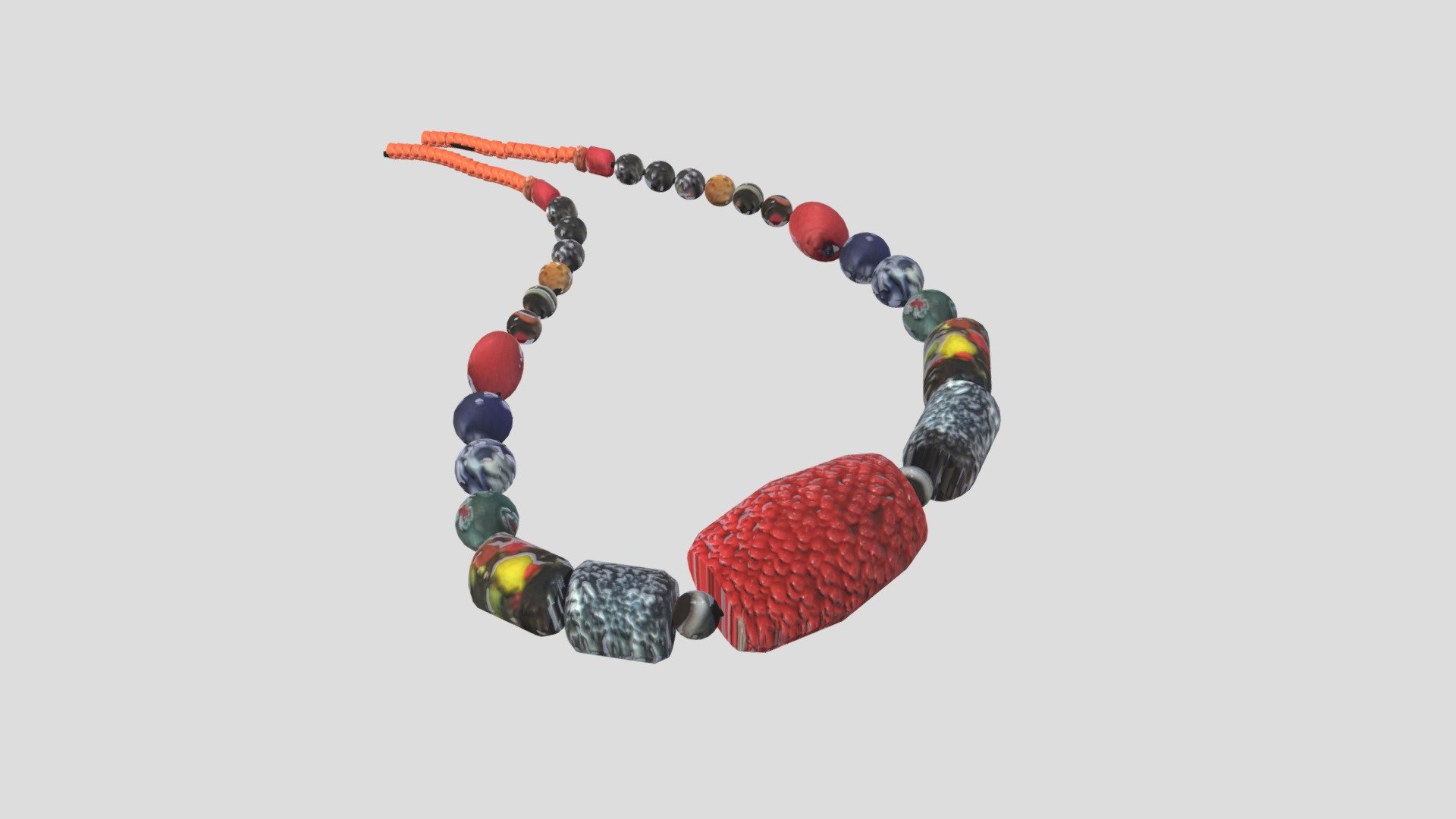 RANTAI LEHER MANIK KABO - Download Free 3D model by eeelabvisual ...