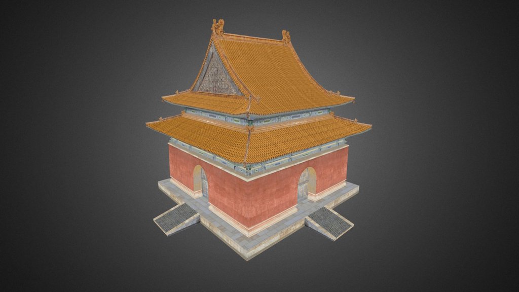 Chinese Buildings - A 3D model collection by MrDogface - Sketchfab