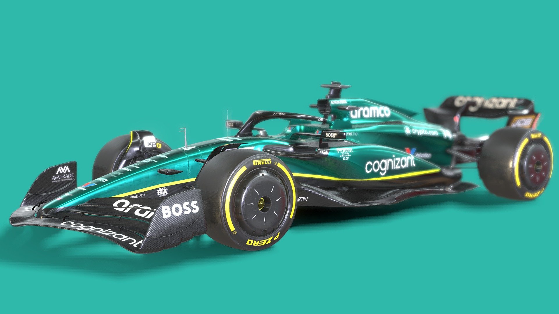 F1 Aston Martin AMR-24 2024 - Buy Royalty Free 3D model by sarvesh777 ...