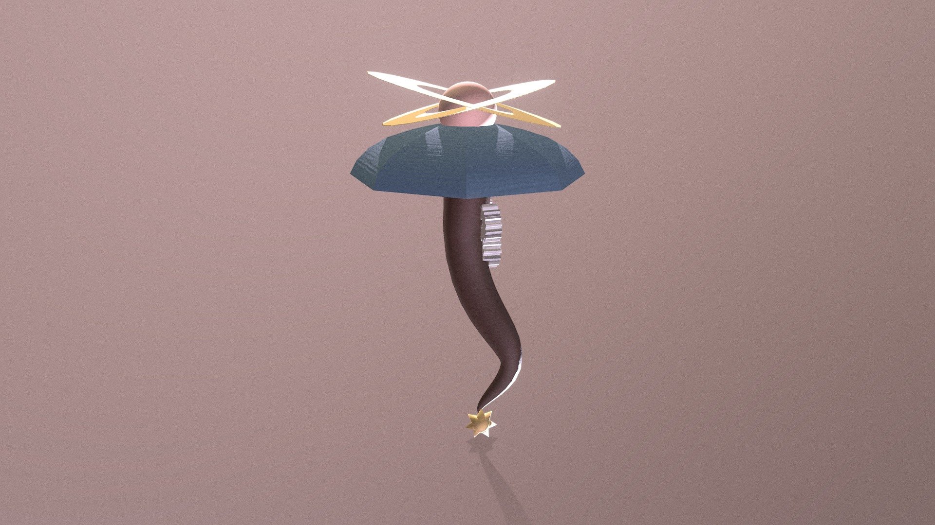 Wizard Staff - 3D model by shrimppaste [1152c5a] - Sketchfab