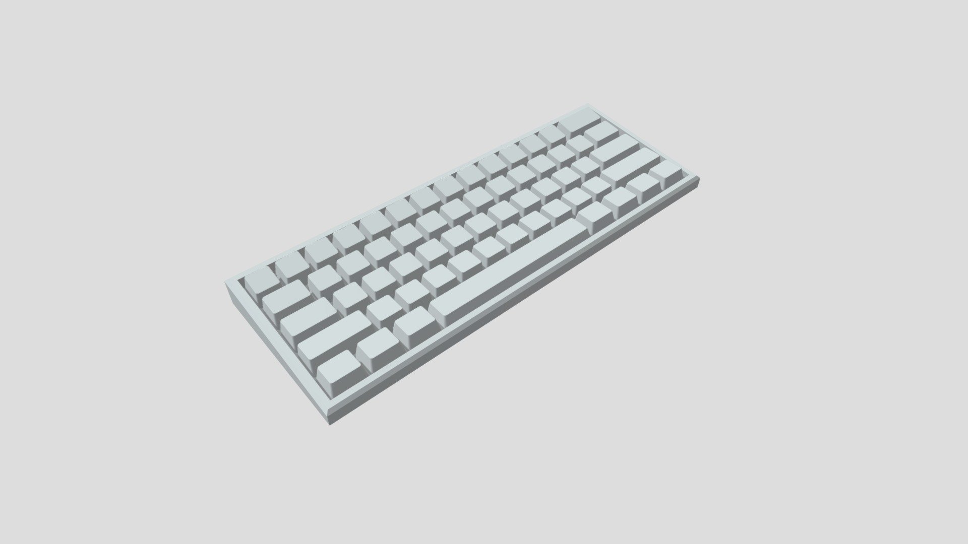 Office Scene Keyboard - Download Free 3D model by JoshyClintoon ...