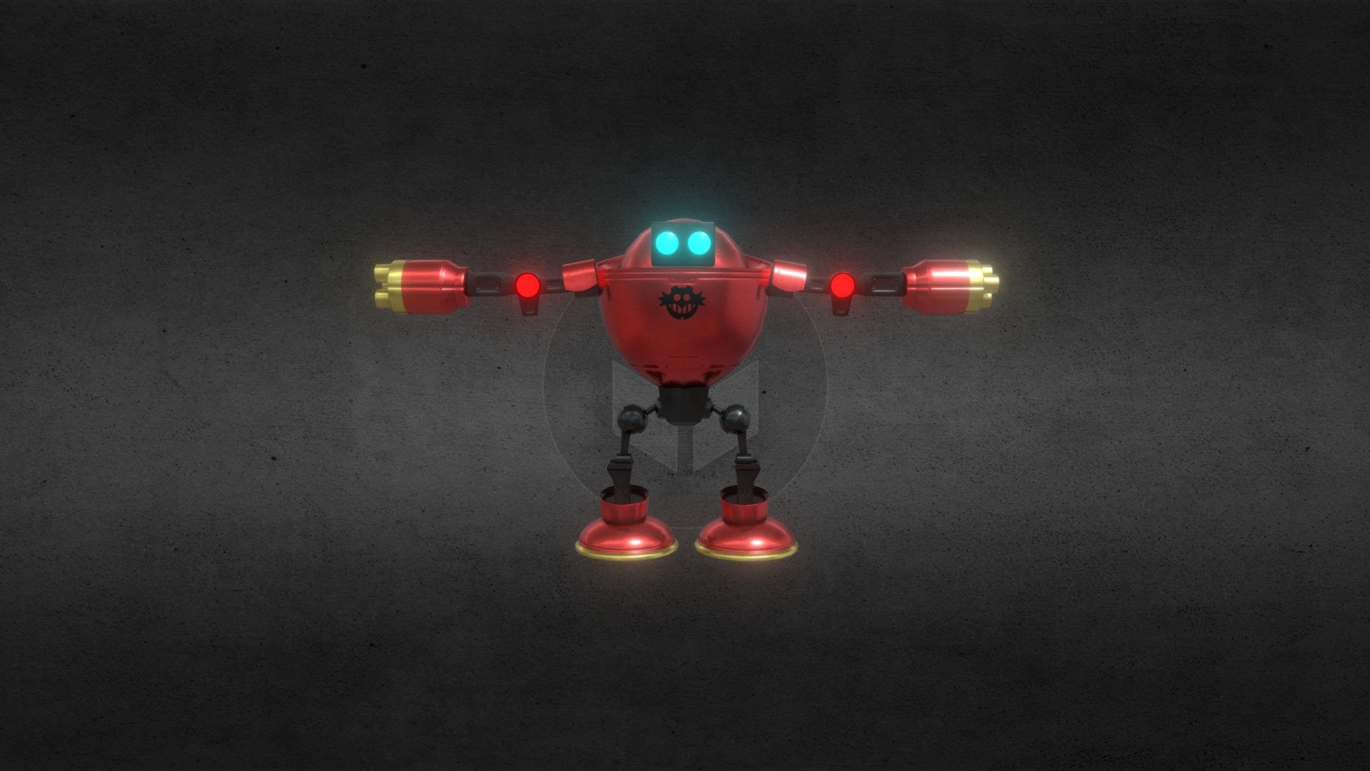 Eggman Robot - 3D model by t.flores [1155f0a] - Sketchfab
