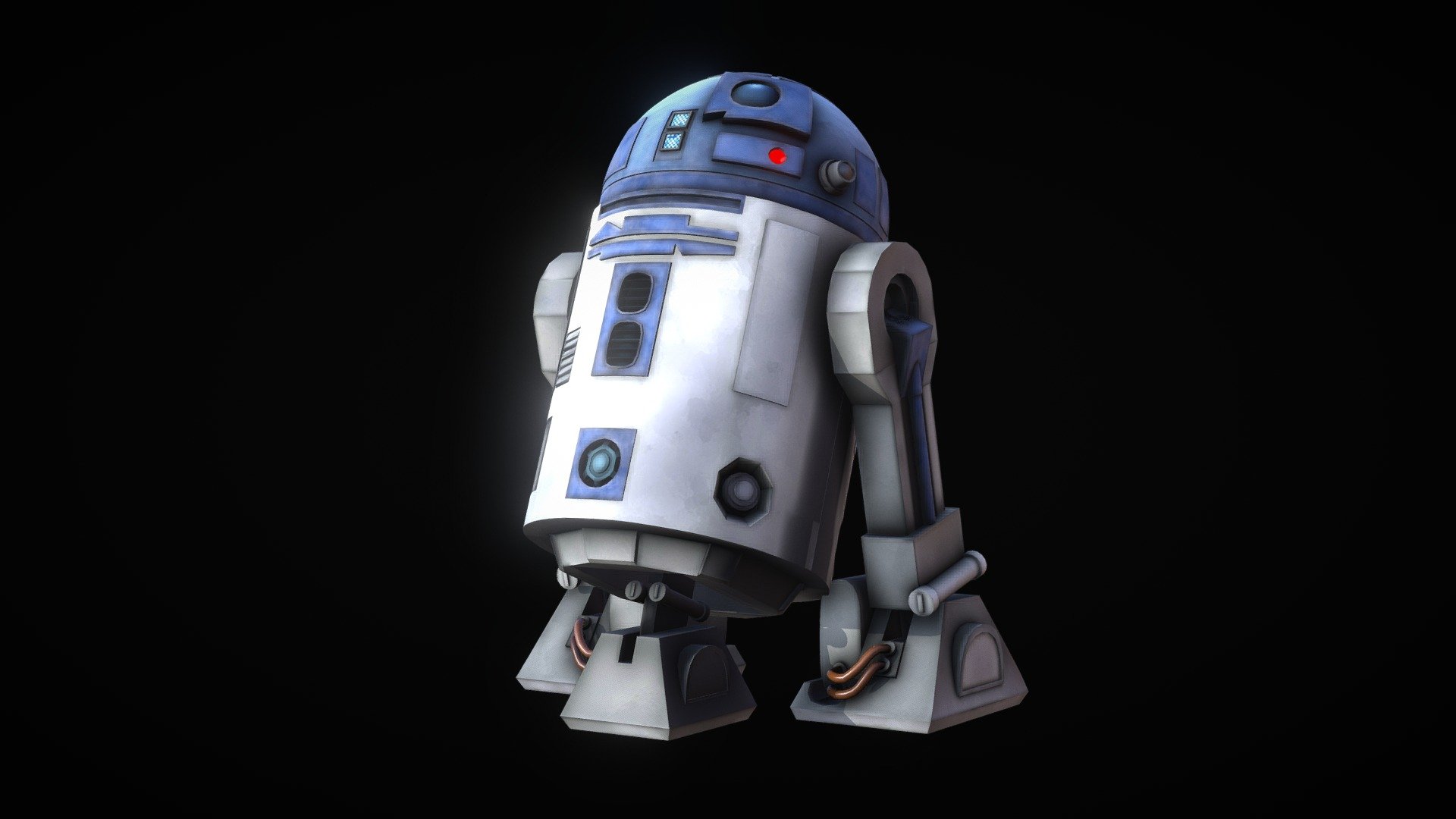 R2-D2 - 3D model by A308 Digital (@A308) [1156982] - Sketchfab