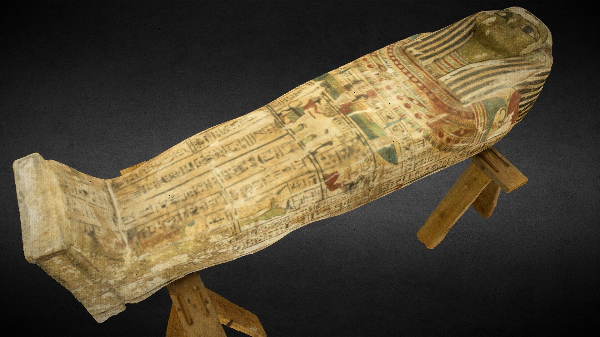 Saqqara First Sarcophagus Low Res - 3D model by Ibrahim Mustafa Ibrahim ...