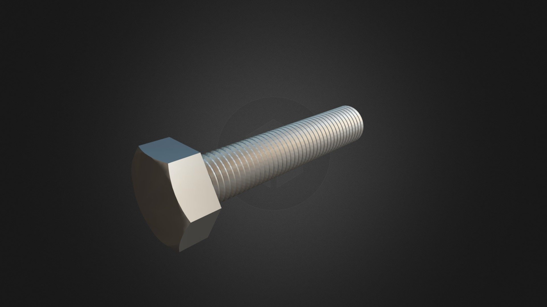 Hex Bolt - 3D model by RollFast330 [1157a3f] - Sketchfab
