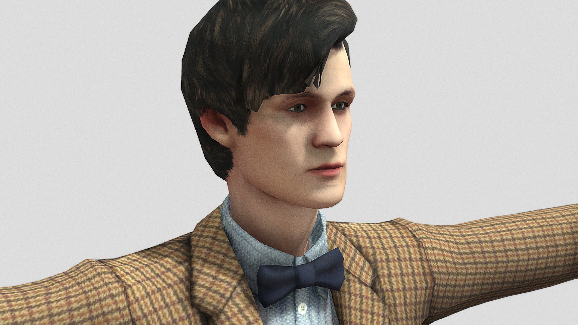 Eleventh Doctor (Doctor Who) - Download Free 3D model by Q.SARDOR ...