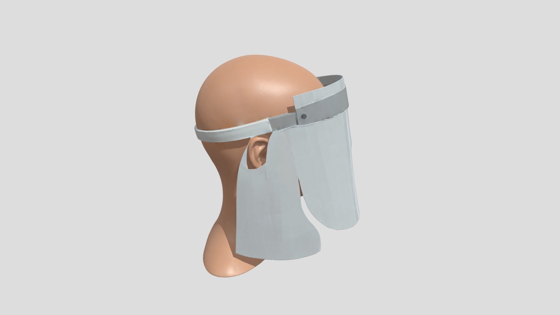 Helmet Wihte - Download Free 3D model by XRDevelopment ...