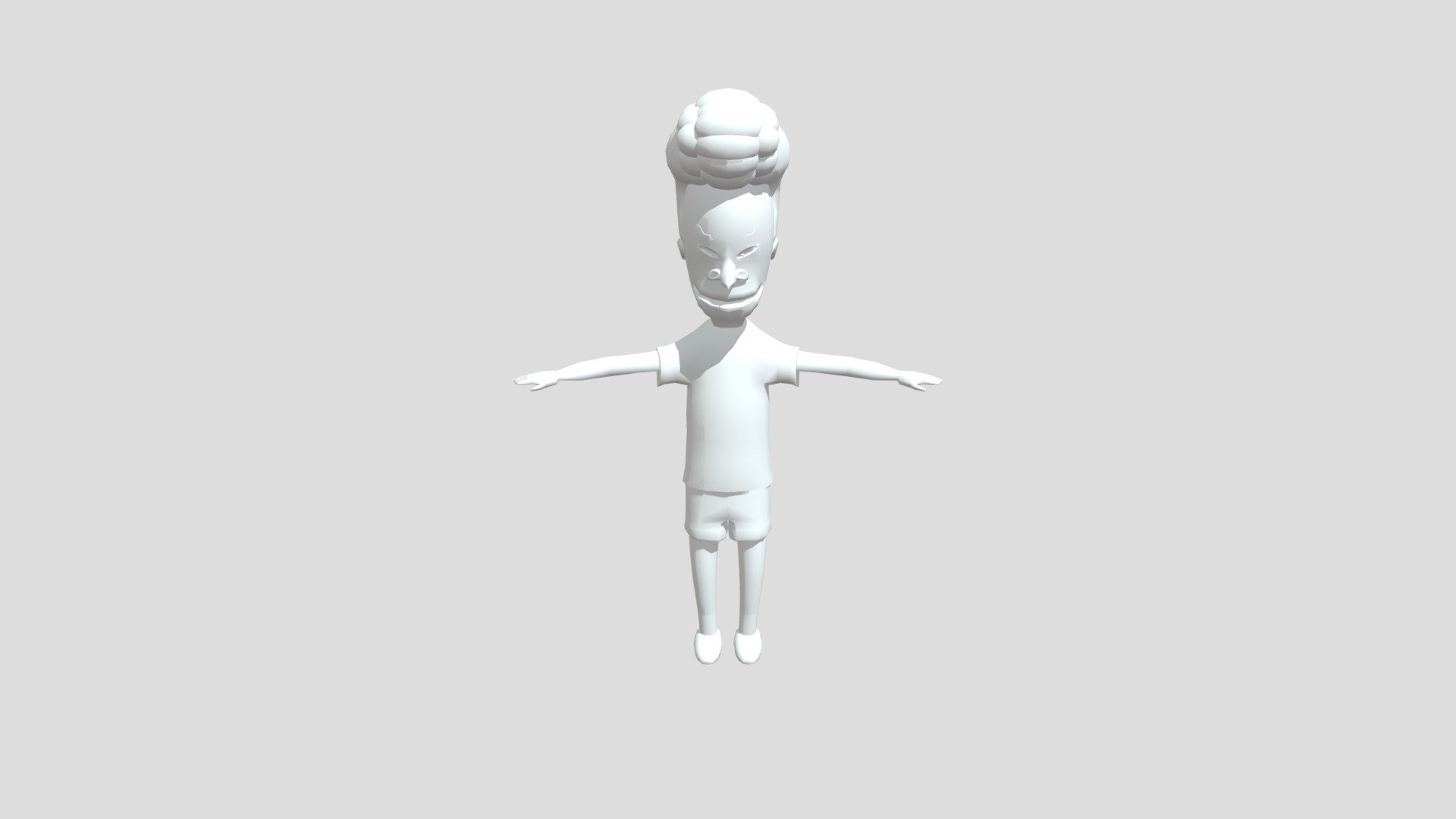 Beavis from beavis and butthead silver shamrock - Download Free 3D ...