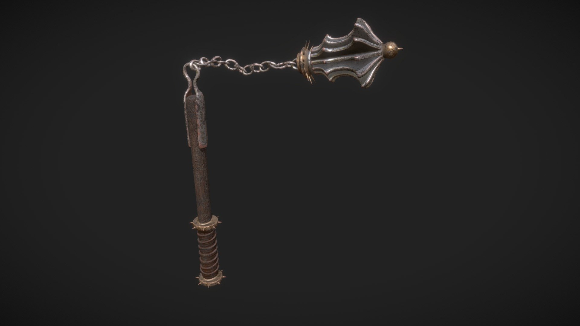 Flail - 3D model by Marcel Piłatowski (@notderp) [115dba3] - Sketchfab