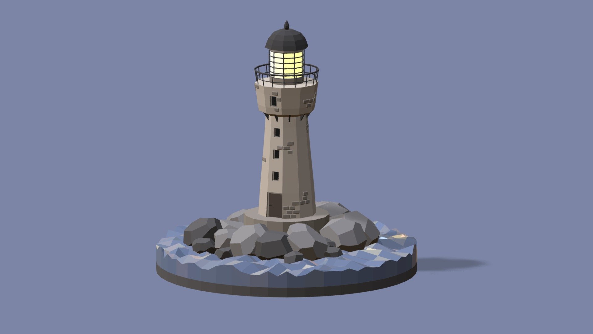 Lighthouse - Buy Royalty Free 3D model by ApprenticeRaccoon [115e4e0 ...