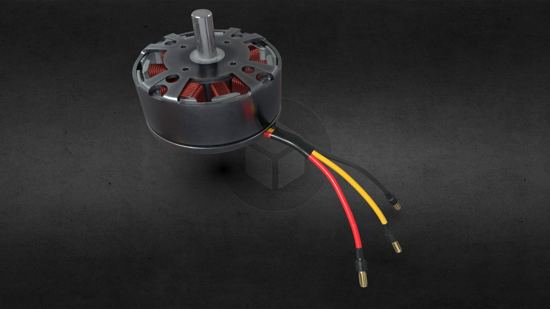 Brushless Motor-4K-MaterialTest - Download Free 3D model by chiwei ...