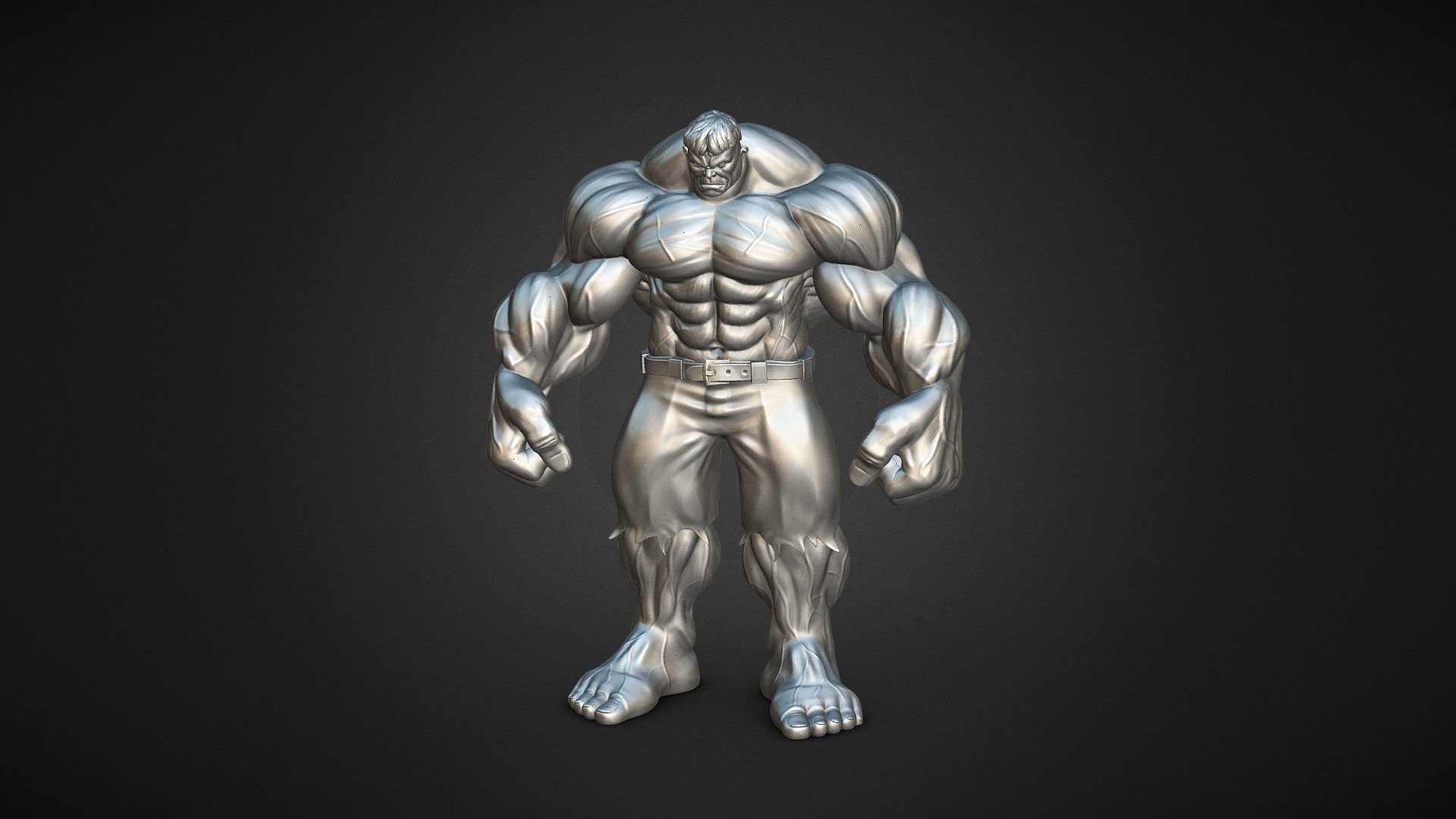 Free Hulk Printable - Download Free 3D model by Murat Can ÜNAL (@avanar ...