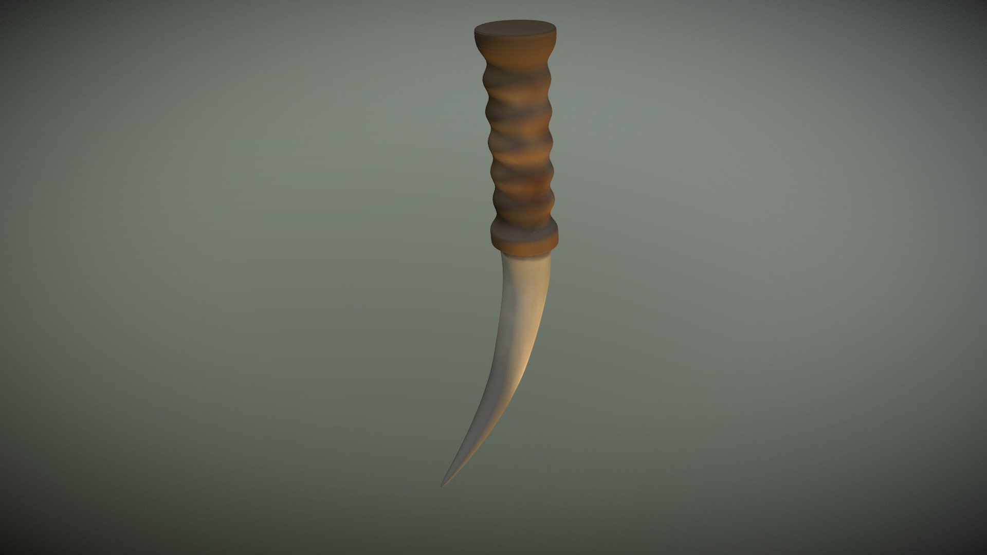 Tooth Dagger - 3D model by CWcomptech (@tking) [1162447] - Sketchfab