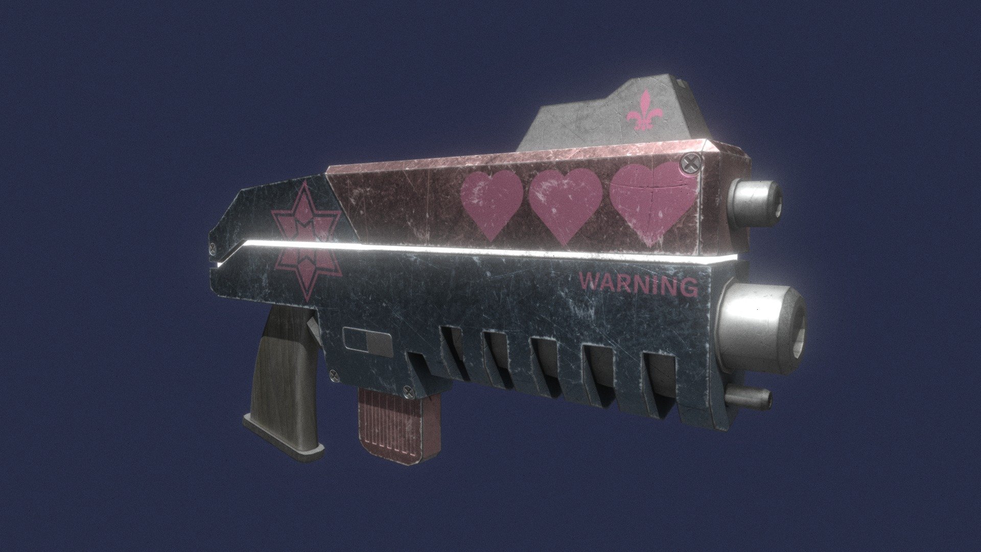 Gun - Download Free 3D model by mitz.m (@mmedina40) [1162878] - Sketchfab
