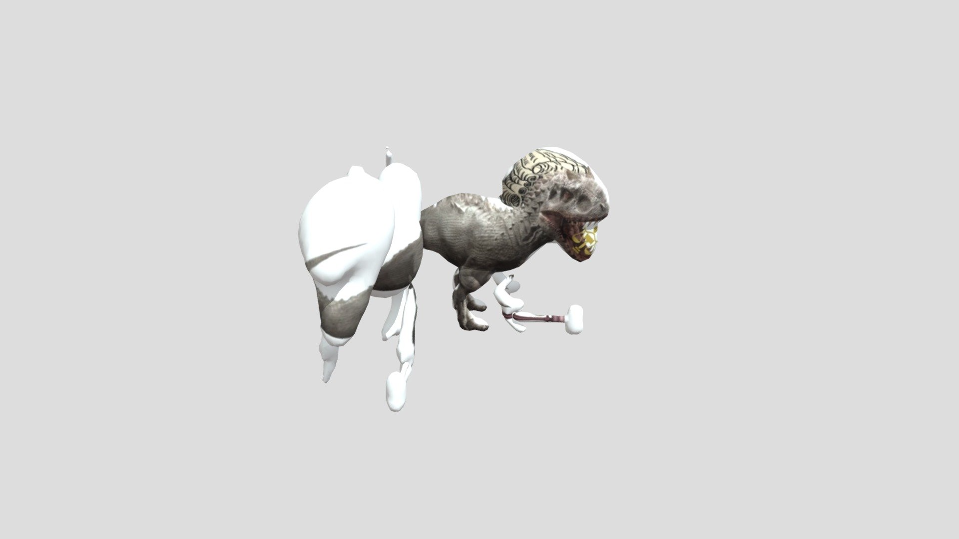 dinosaur judge - 3D model by lucas10137 [1163fe0] - Sketchfab