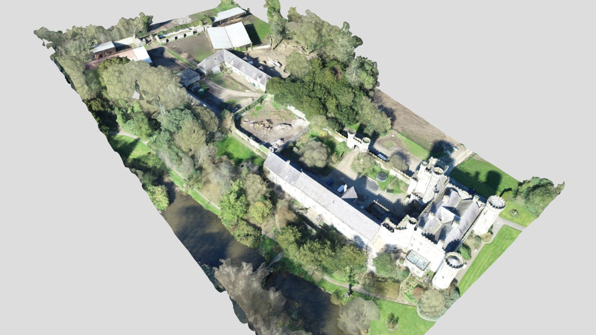 Castle Render - 3D model by naloac [11662f8] - Sketchfab