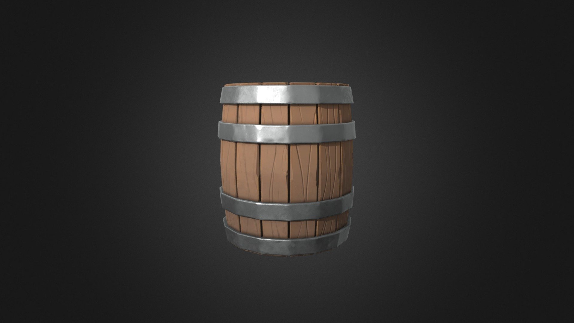 Stylized Barrel - 3D model by phillsol [11674ed] - Sketchfab