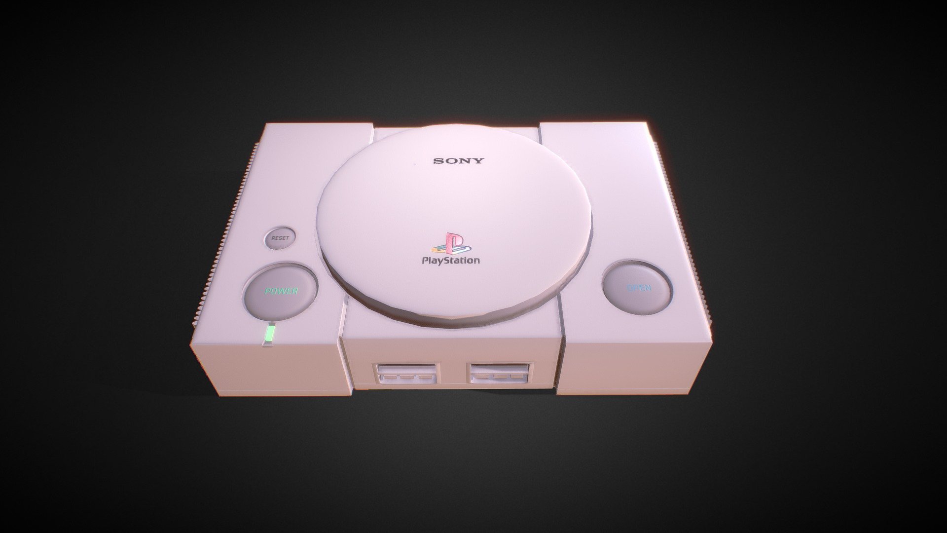 Playstation 1 HQ Model - Download Free 3D model by acdiorr [1167b8f ...