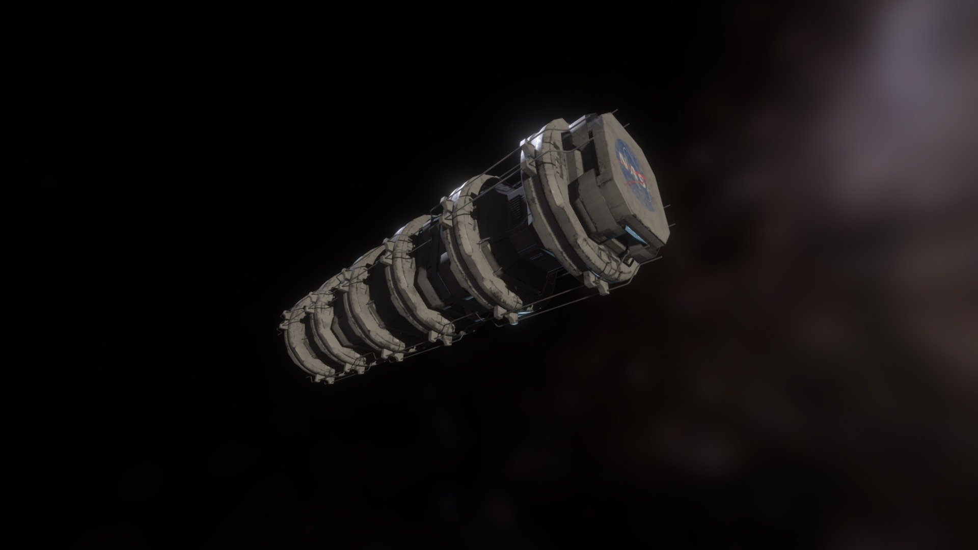 Nasa Space Thingy - 3D model by egg577 [1168266] - Sketchfab