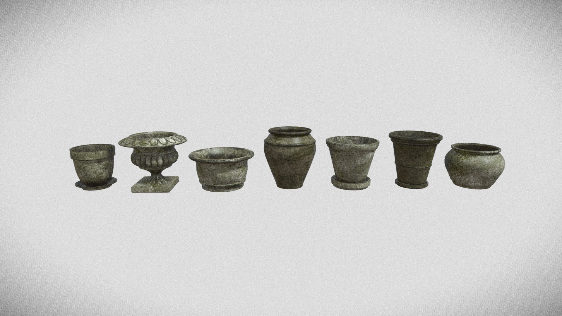 Old Dirty Pots - 3D model by EmelieHassel [116b409] - Sketchfab