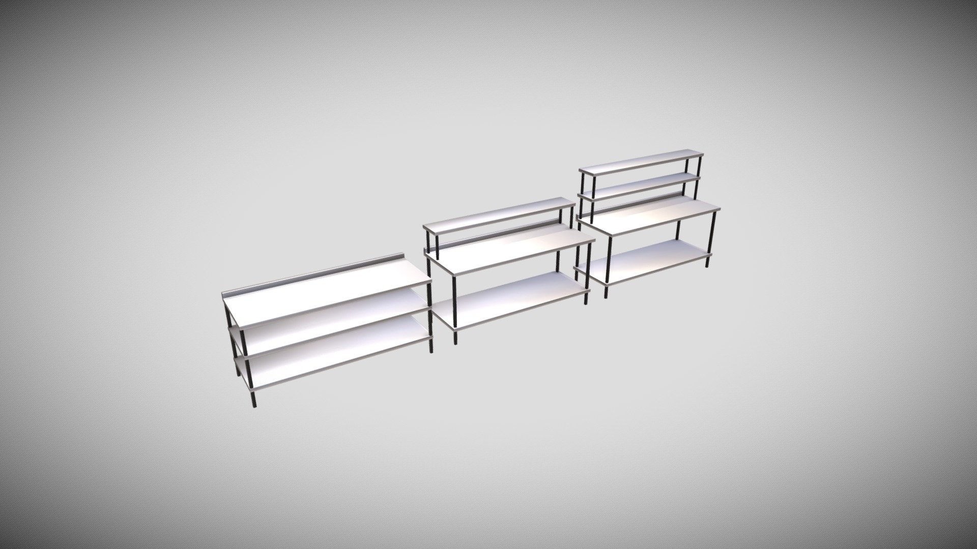Preparation Tables - Buy Royalty Free 3D model by MJ Studio ...
