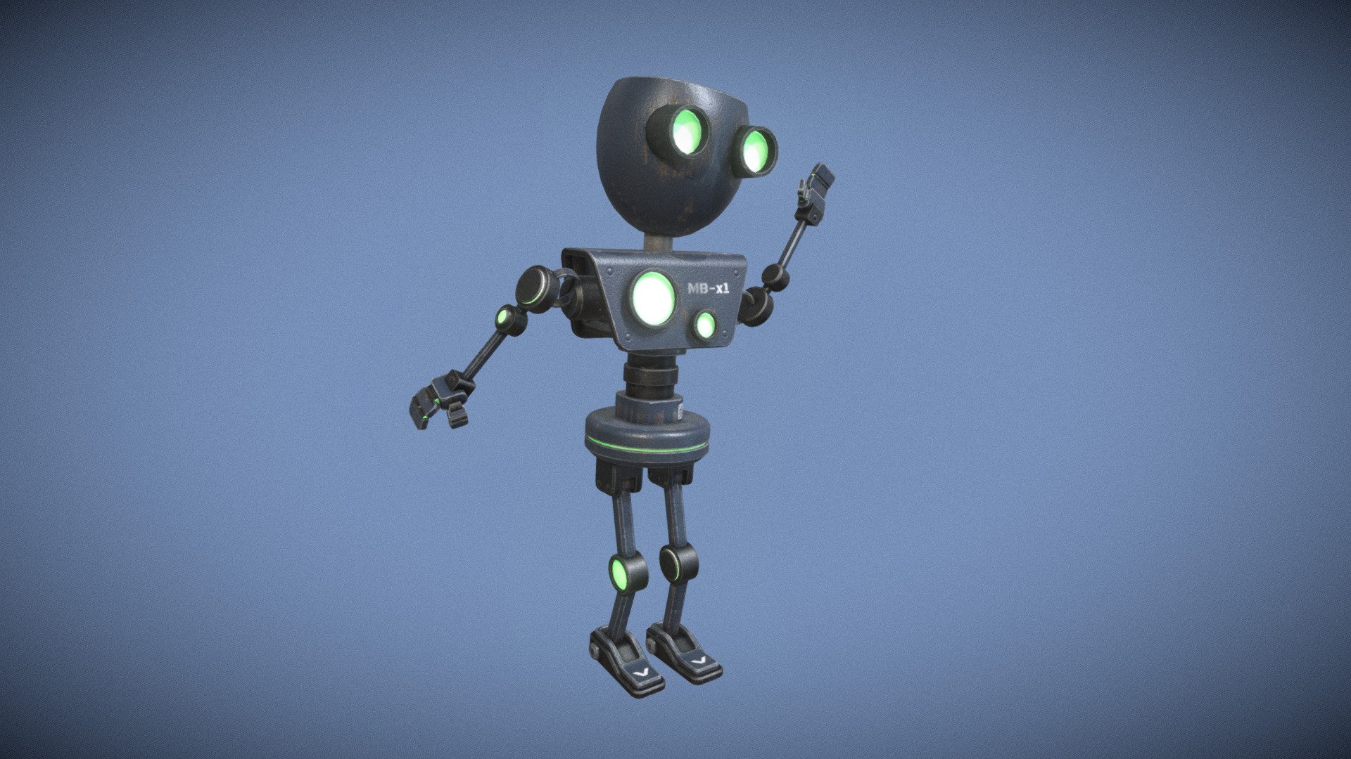 Mini-bot - Download Free 3D model by lorib2306 [116dc9f] - Sketchfab