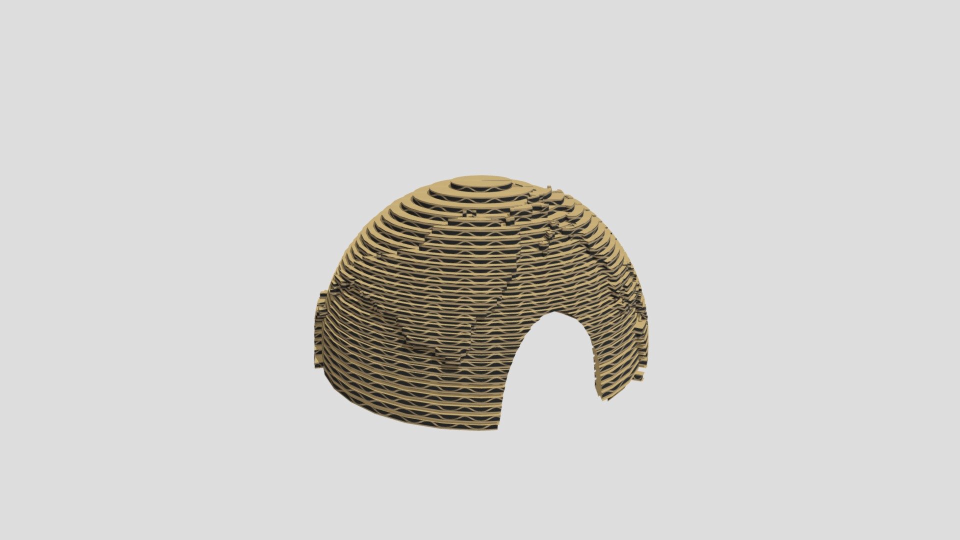 Habitaculo Domo - Download Free 3D model by Antonio.Luis [116ed89 ...