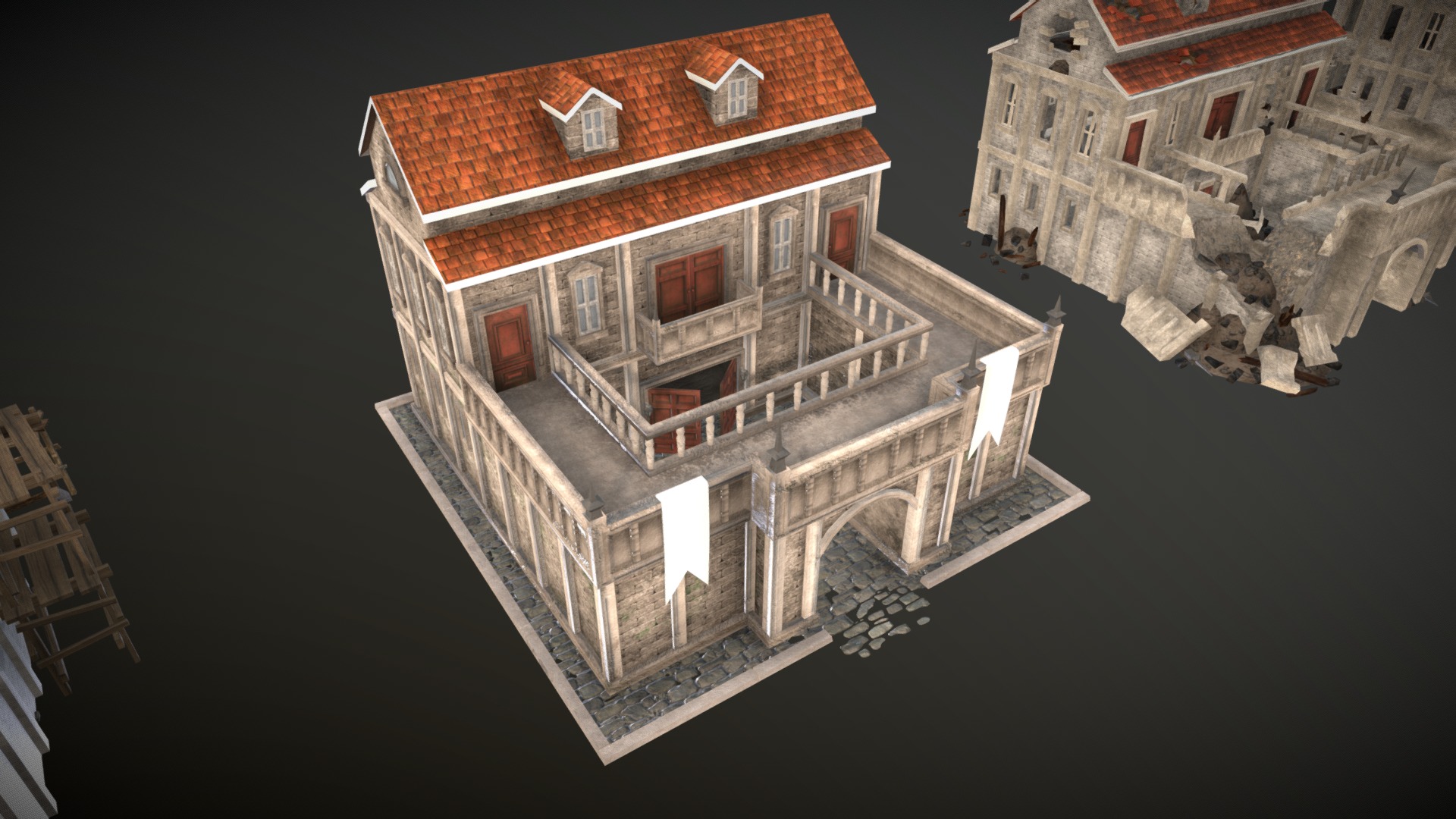 Barracks XVIII - 3D model by Android (@app-android) [117058c] - Sketchfab