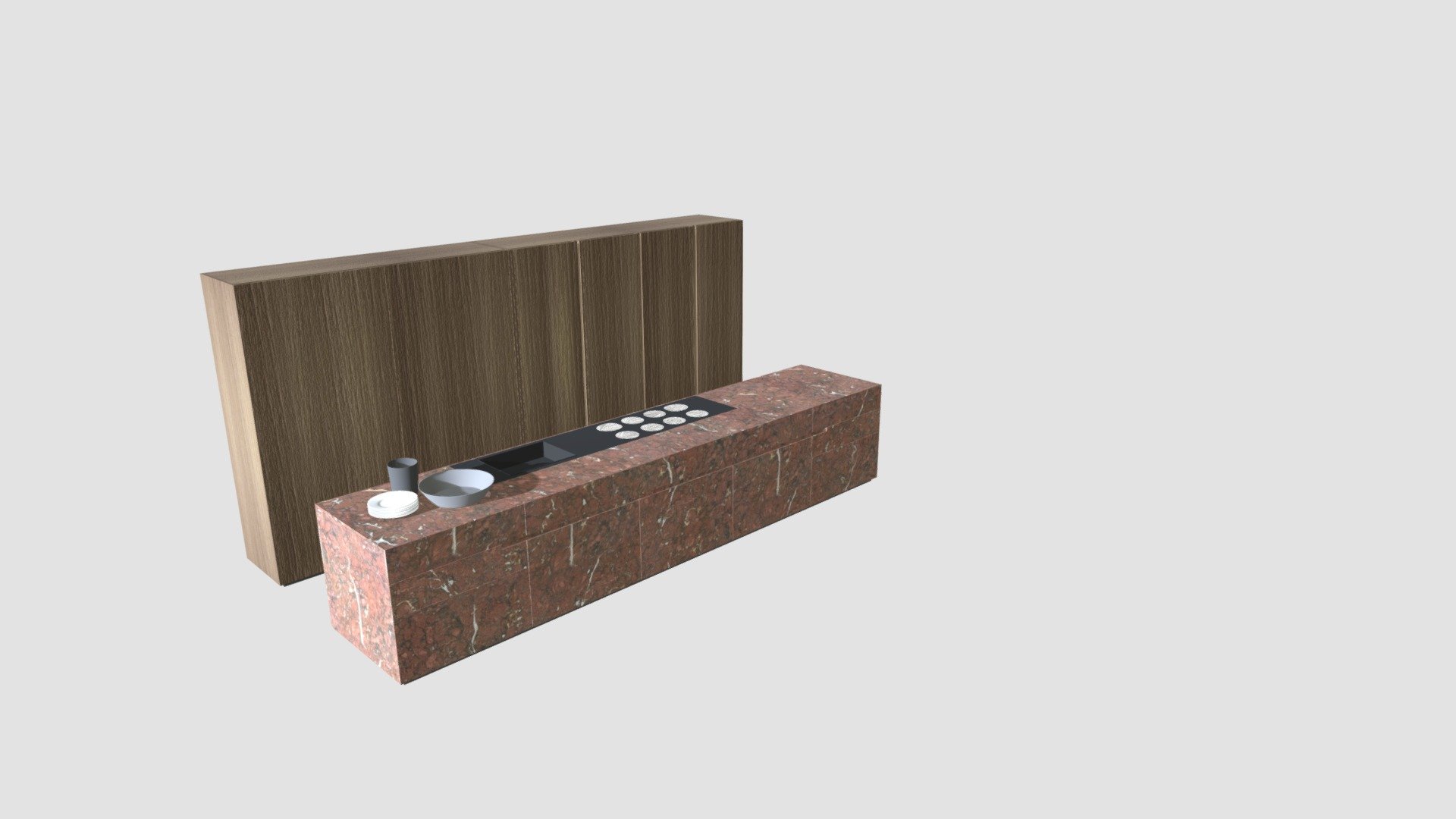 kitchen - Buy Royalty Free 3D model by Evermotion [11707b4] - Sketchfab ...