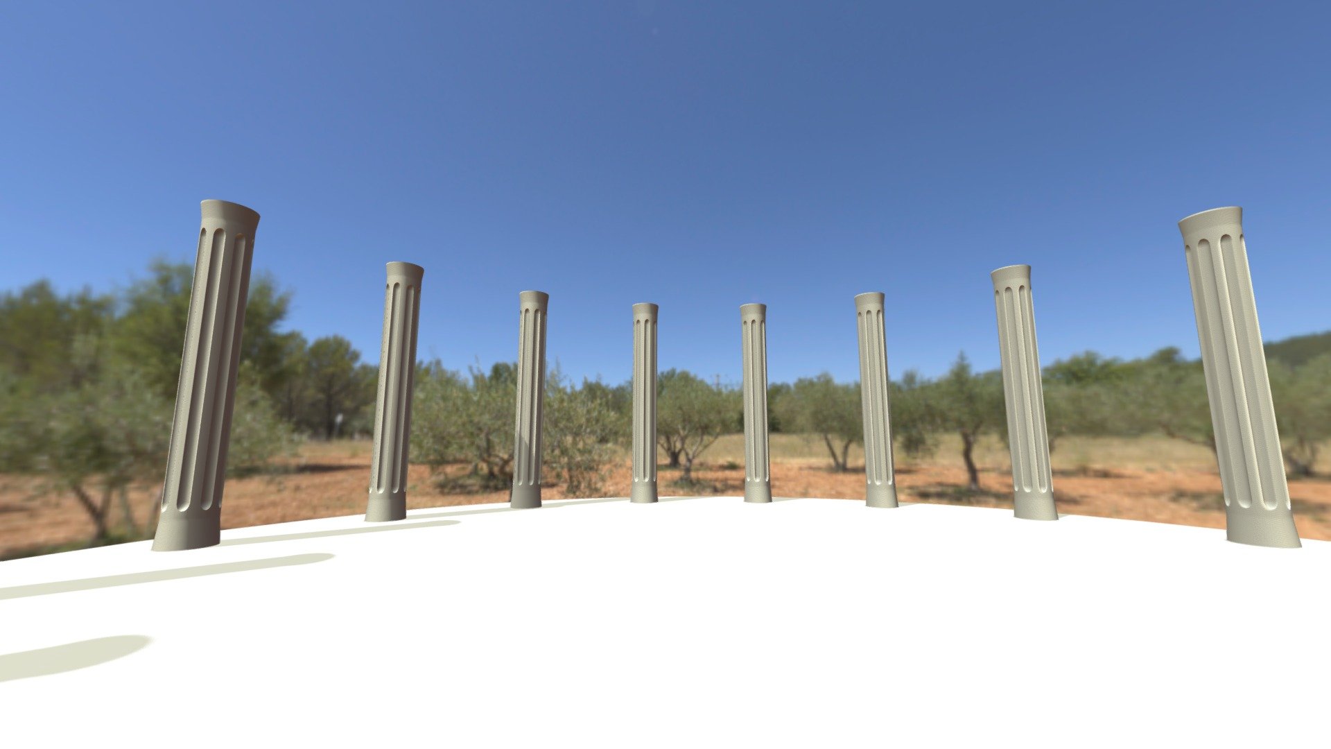 Pillars Sphere C2 - Download Free 3D model by 3DDave247 [11720fc ...