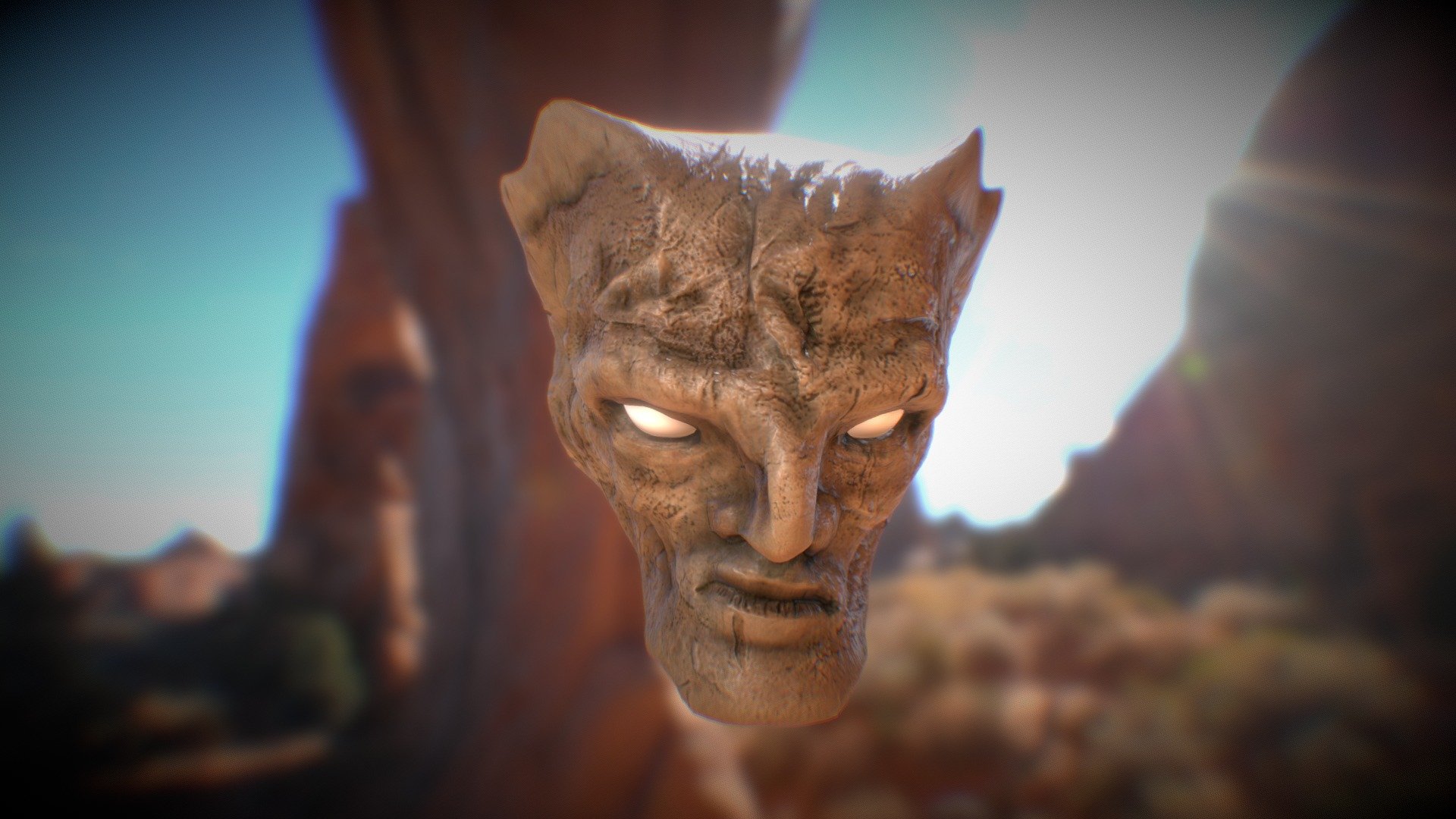 Stone head - Buy Royalty Free 3D model by costorella [1172303 ...