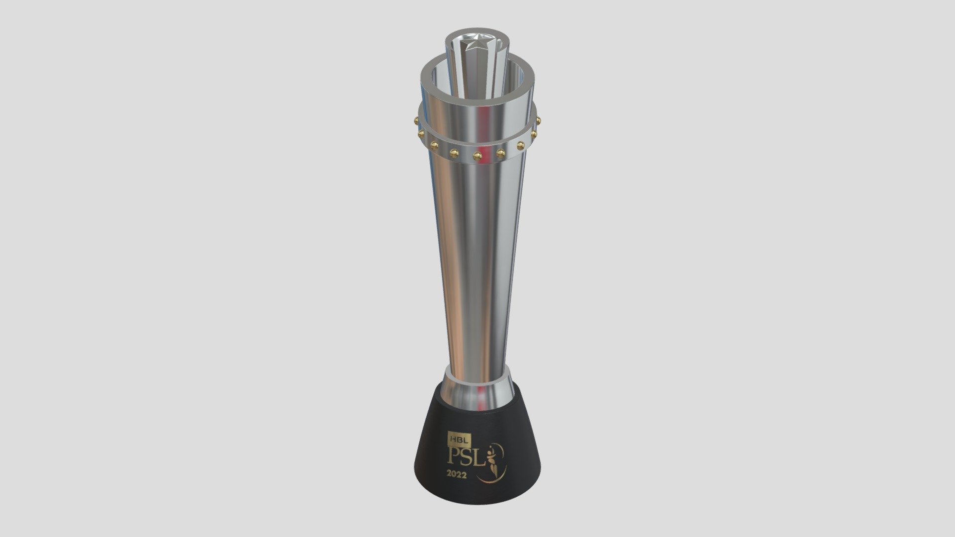 PSL Trophy Model - 3D model by obaidulmohsin [1172e00] - Sketchfab