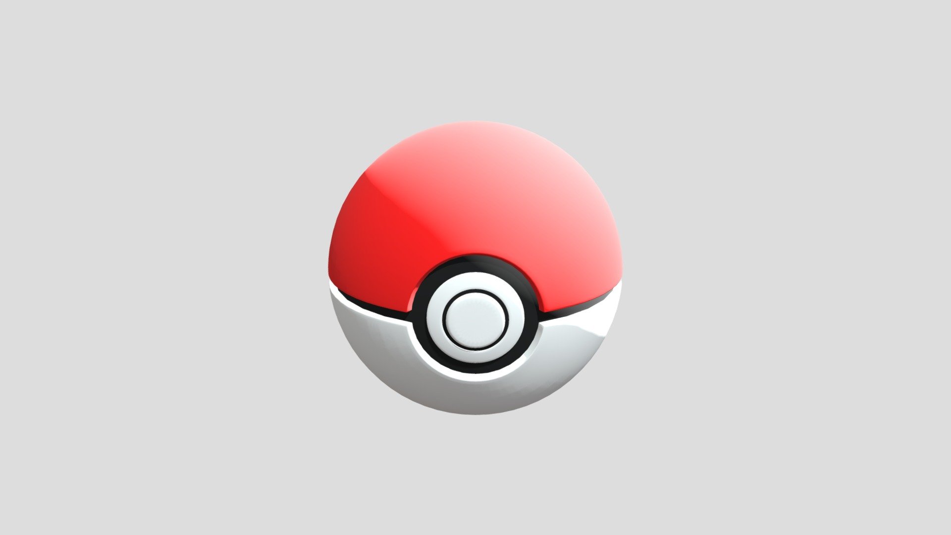 Pokéball model - Download Free 3D model by the_lexios [1173deb] - Sketchfab