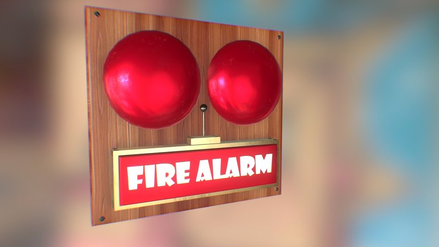 Fire Alarm - Download Free 3D model by gamingpuma [1175441] - Sketchfab