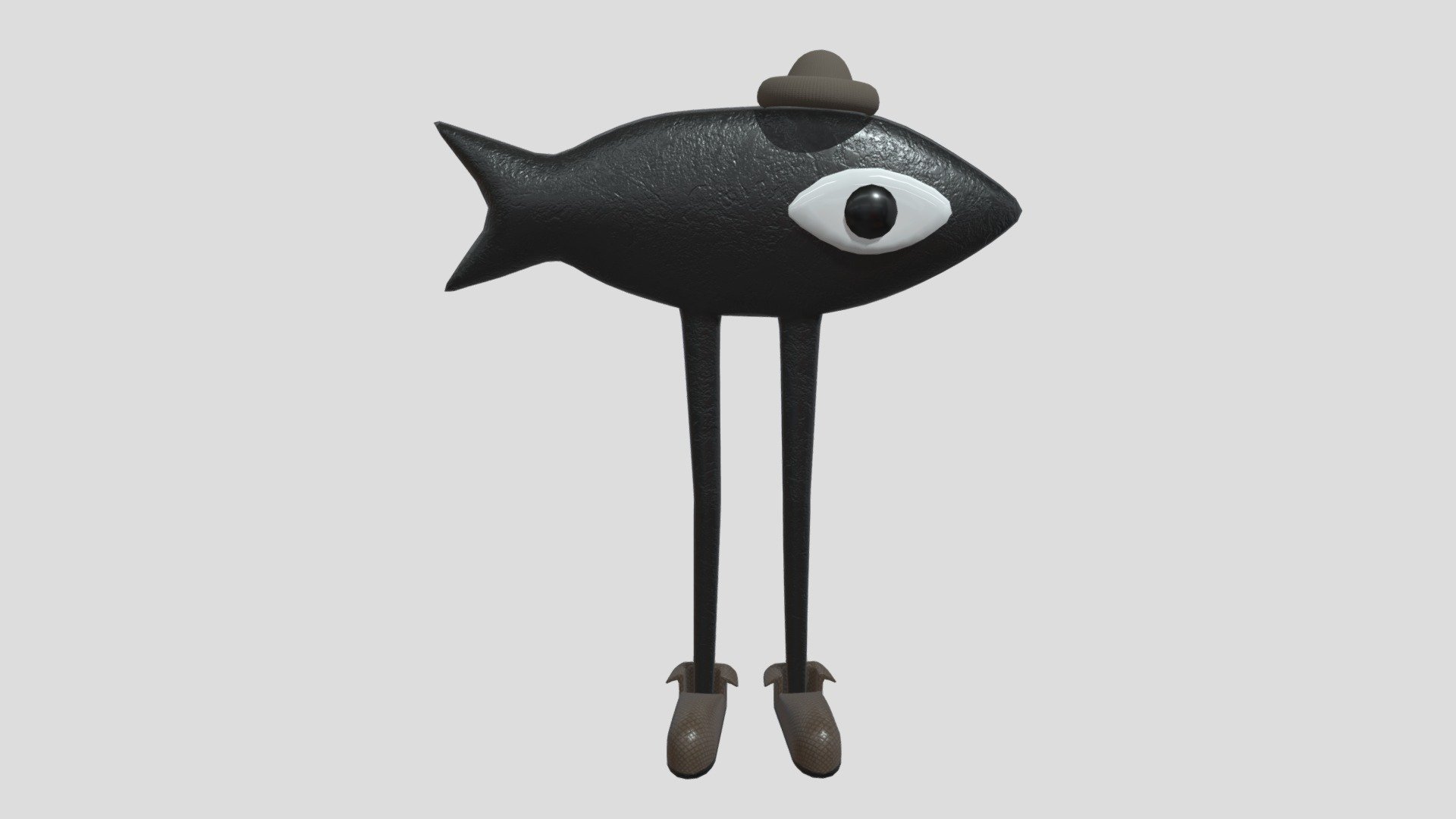 The Dapper Fish - 3D model by NeurShop [1175b1f] - Sketchfab