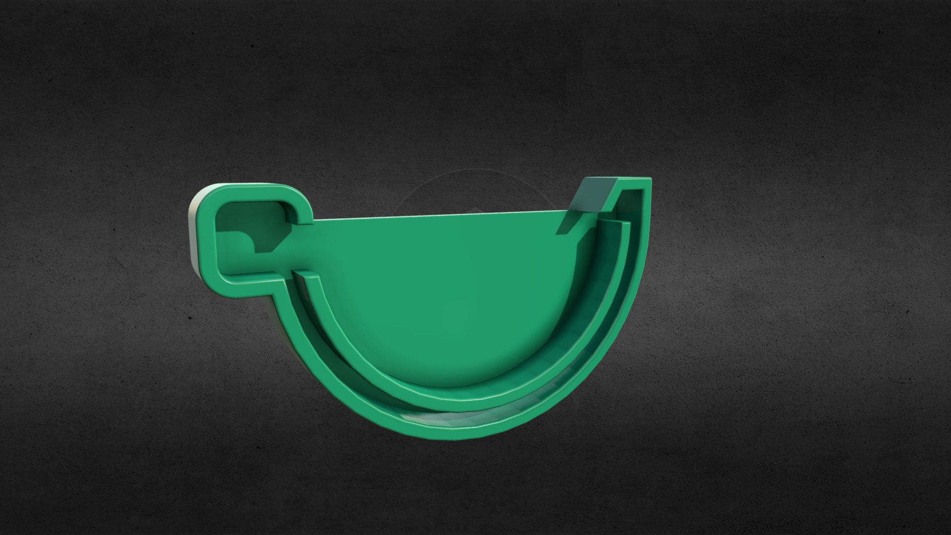 Gutter end cap 150mm - Download Free 3D model by mqpmqp [117637c ...