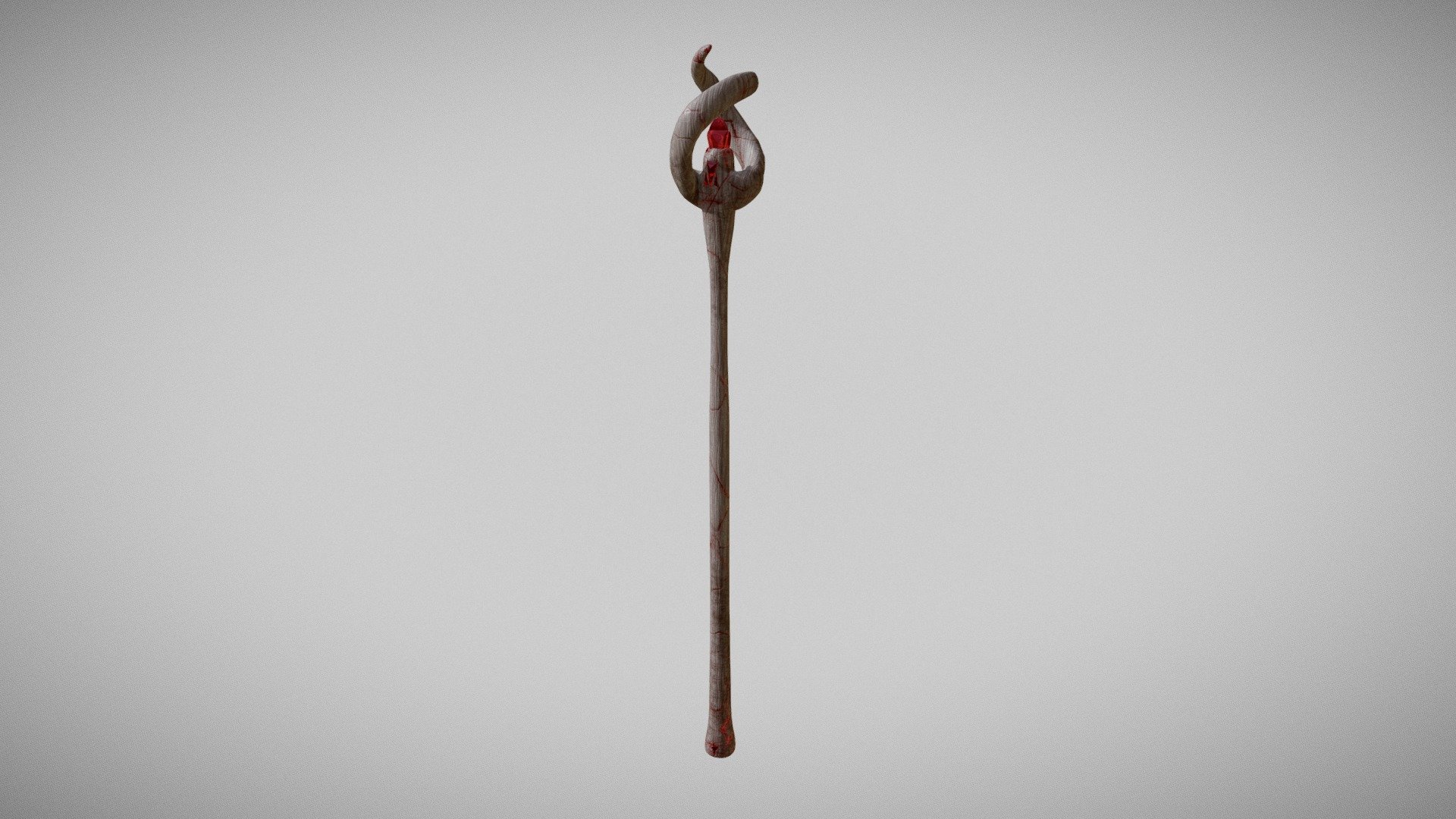 Staff - Download Free 3D model by Abby (@Abby.art) [11765e5] - Sketchfab