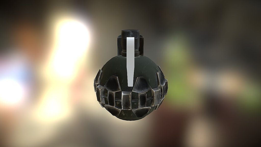 frag grenade.FBX - 3D model by 343ichurch [11779ae] - Sketchfab