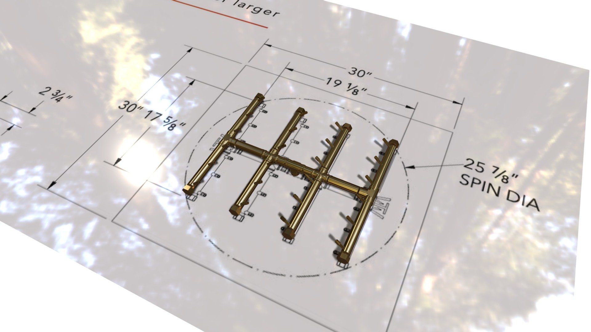 SQUARE-CFBST240 MONTANA FIRE PITS - 3D model by Montana Fire Pits ...